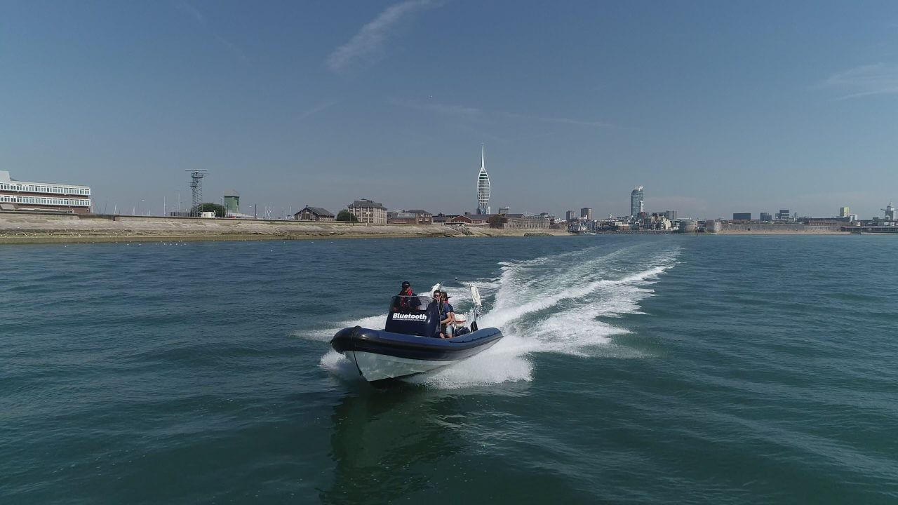 Hamble based RIB charter