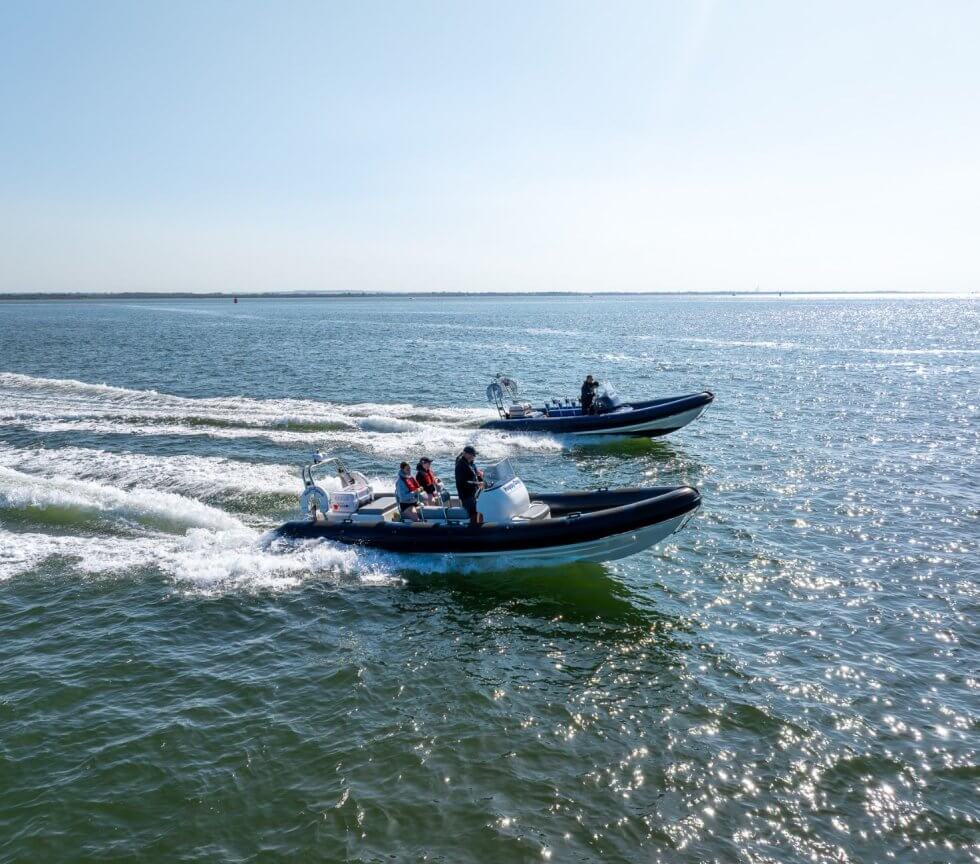 Bareboat & Skippered RIB Charter from Hamble, Southampton